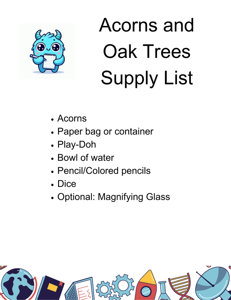 Mini Homeschool Nature Unit on Tree Lifecycle