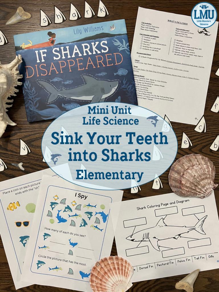 Sharks Mini Unit: Fun STEM Activities for Elementary Students