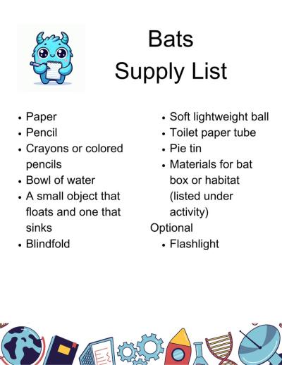 Bats Mini Unit: Educational Exploration for Elementary Students