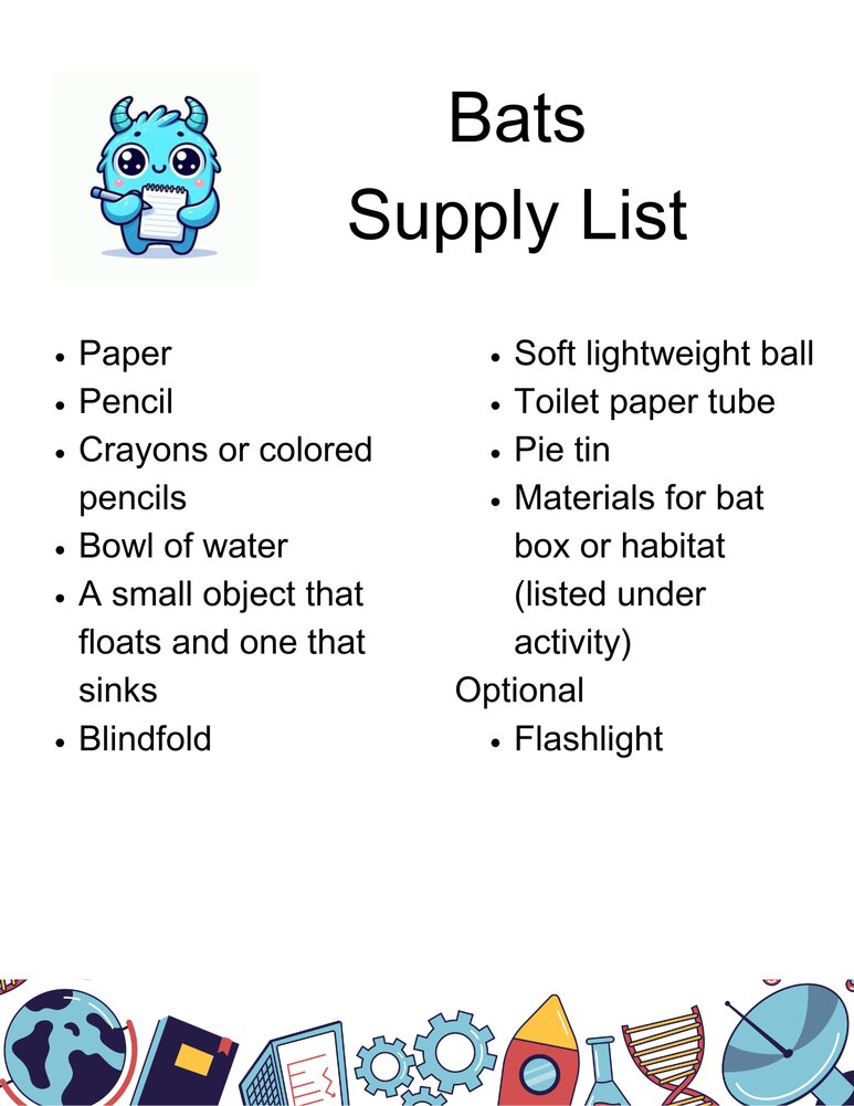 Bats Mini Unit: Educational Exploration for Elementary Students