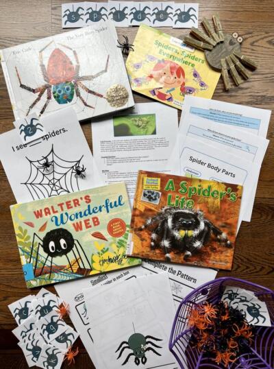 Spiders Mini Unit: Educational Adventures for Pre-K to 2nd Grade