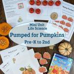Mini Homeschool Unit on Pumpkins in the Fall