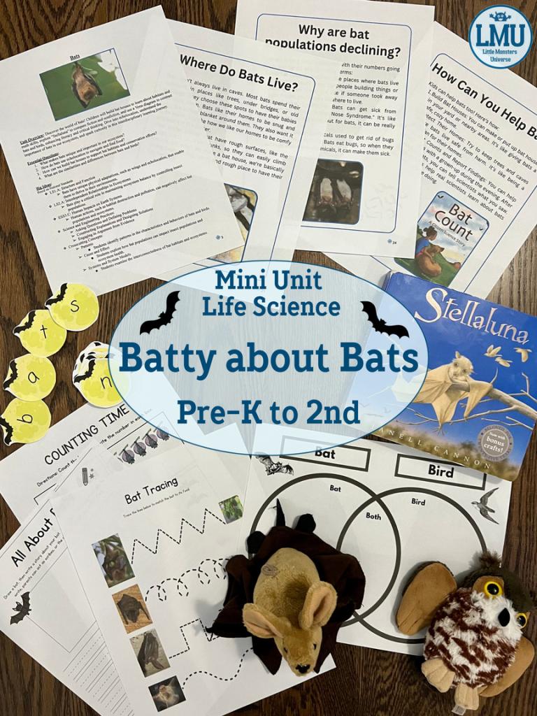 Bats Mini Unit: Educational Exploration for Elementary Students